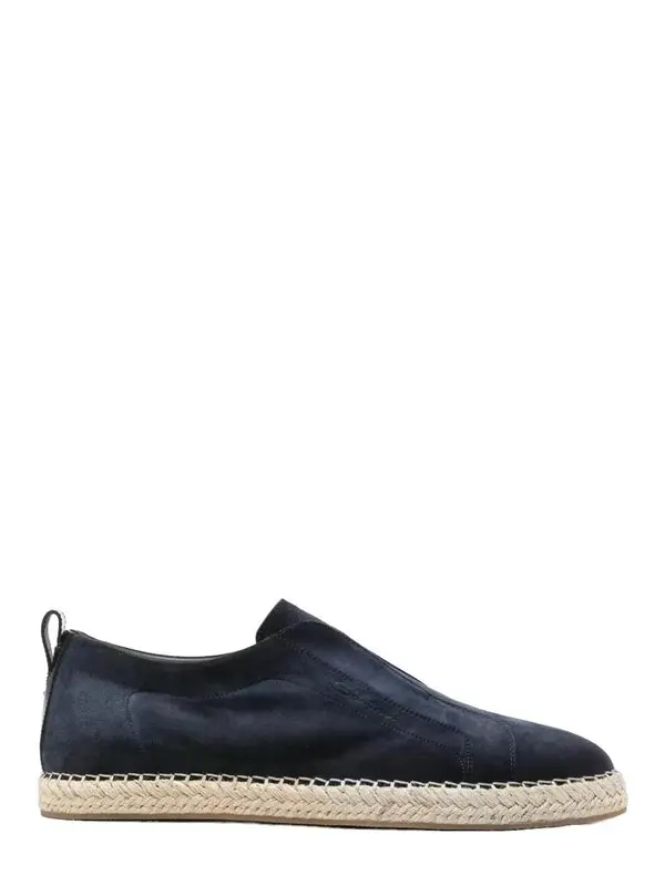 Santoni Espadrille Flat Shoes - Blue