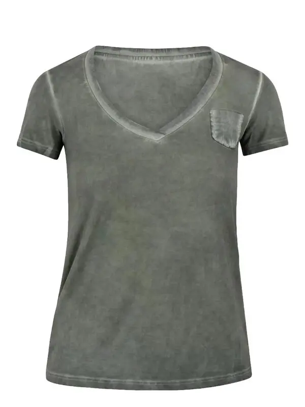 PLOUMANACH V-neck T-shirt - Green
