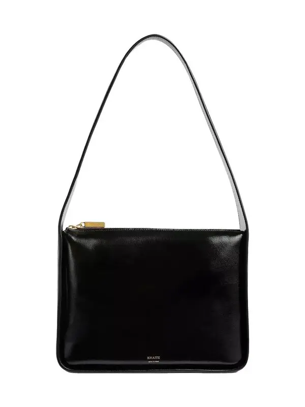 Khaite Lori Squared Evening Bag - Black