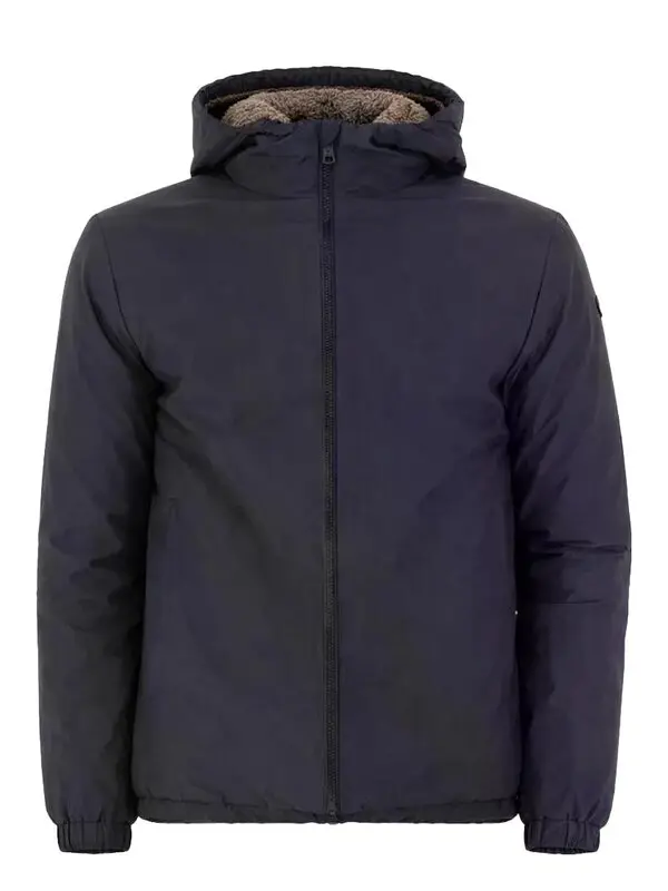 CANADIENS Zip-up Hooded Jacket - Blue
