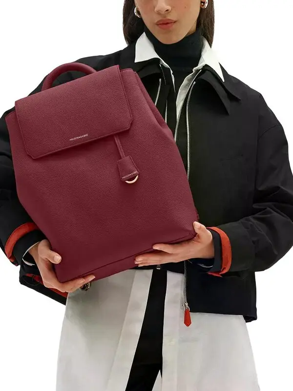 MAISON DE SABRE Medium Soft Backpack - Red