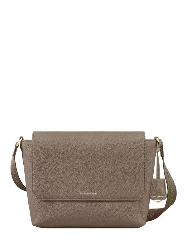MAISON DE SABRE Medium Flair Messenger Bag - Neutrals