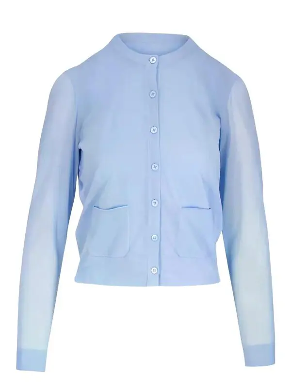 Dorothee Schumacher Pocket Knitted Cardigan - Blue
