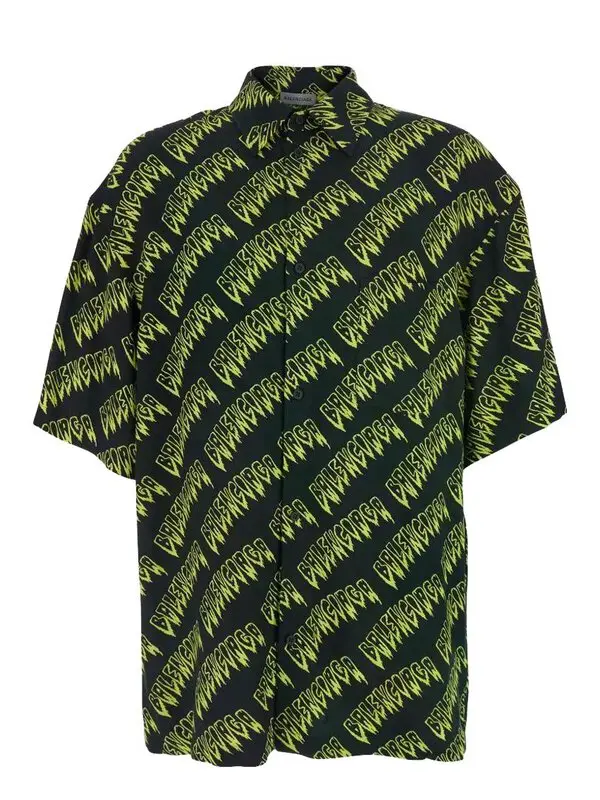 Balenciaga Creeper Shirt - Black