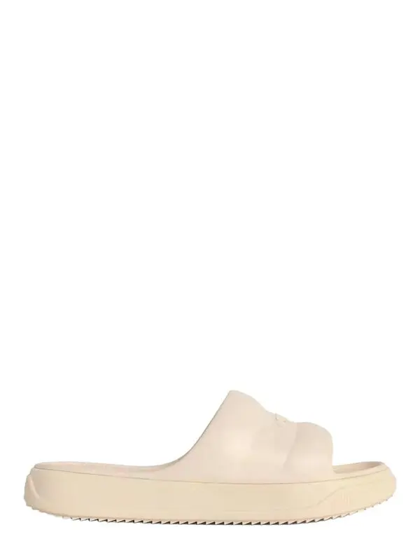 Moncler Altive Embossed-logo Slides - Neutrals