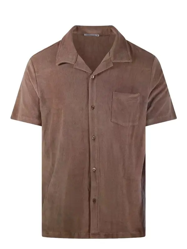 ANONYM APPAREL Pablo Short-sleeved Shirt - Brown