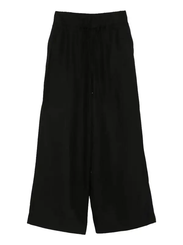 JCSOPHIE Elasticated Palazzo Pants - Black