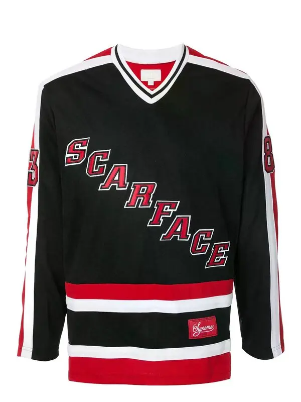 Supreme Scarface Hockey Jersey Fw17 - Red