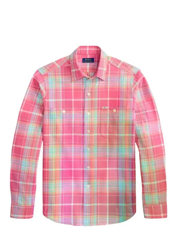 Polo Ralph Lauren Checked Cotton Shirt - Pink