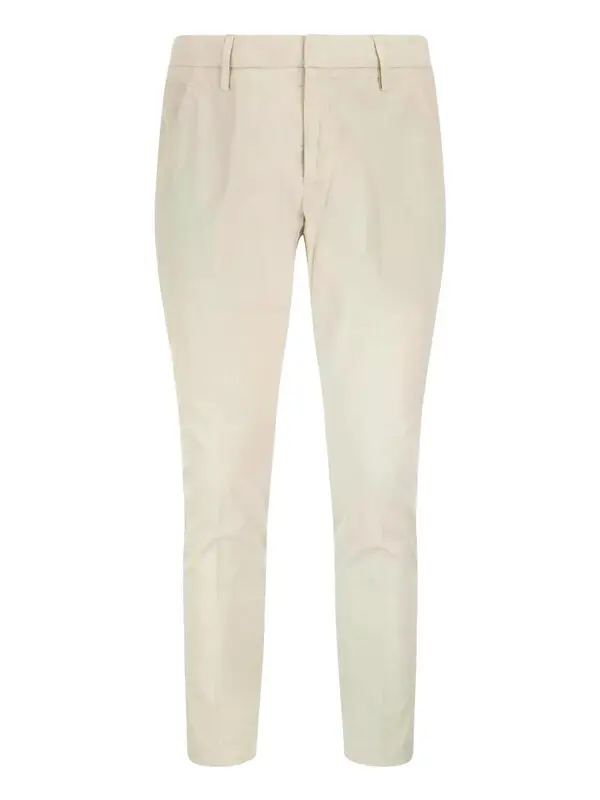 DONDUP Alfredo Button Trousers - Neutrals