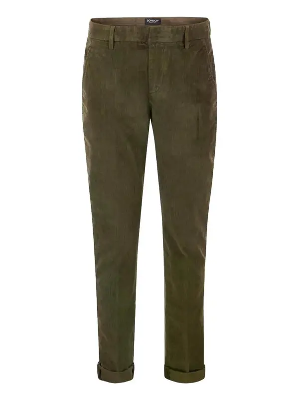 DONDUP Gaubert Striped Trousers - Green