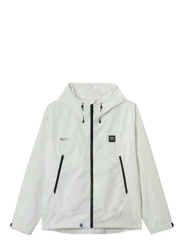 CHOCOOLATE Zip-up Hooded Jacket - White