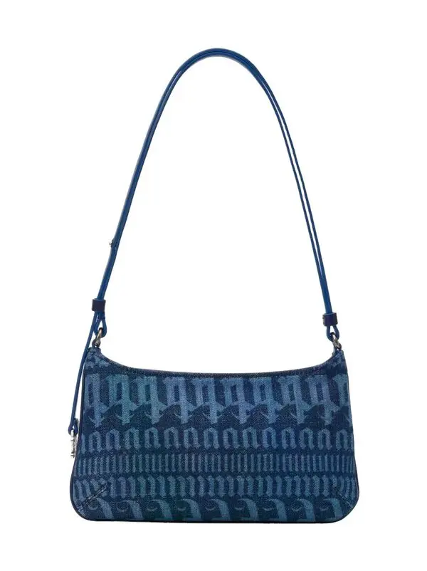 Palm Angels Giorgina Logo-patterned Shoulder Bag - Blue