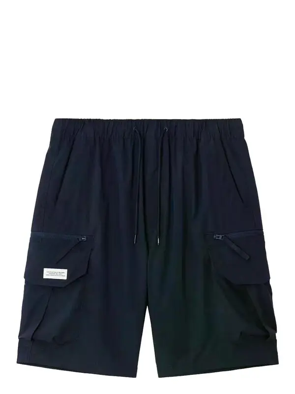 FINGERCROXX Cargo Pocket Shorts - Blue