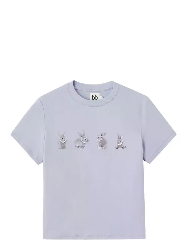 B+AB Printed T-shirt - Purple