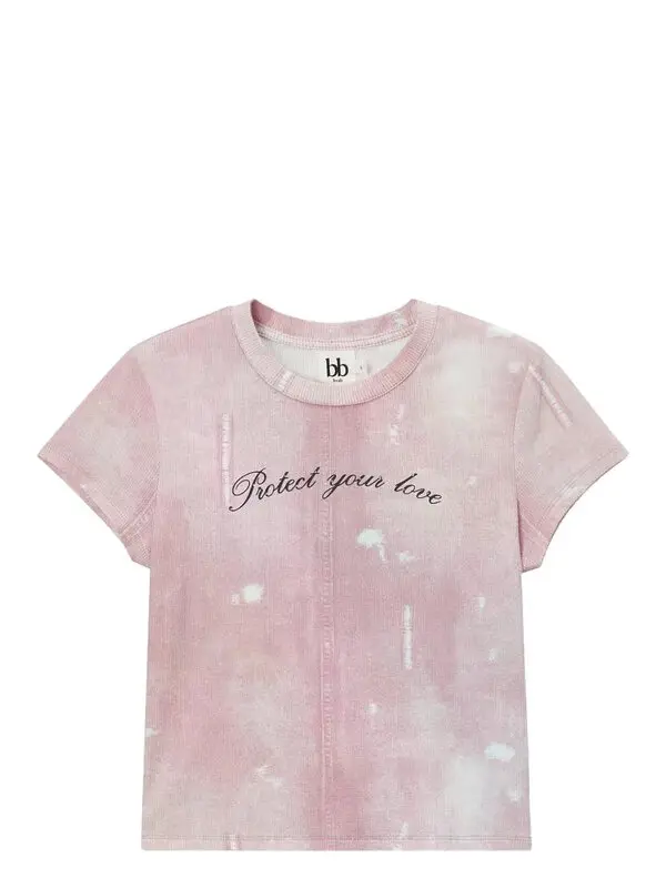 B+AB Graphic-print T-shirt - Pink