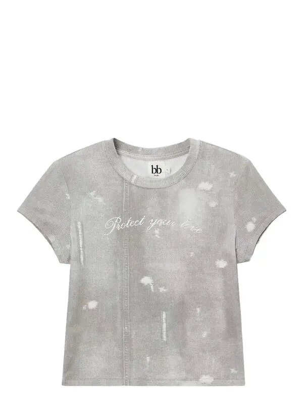 B+AB Printed T-shirt - Grey