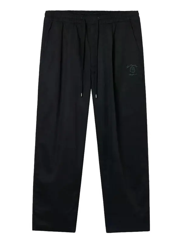 FINGERCROXX Drawstring Track Pants - Black