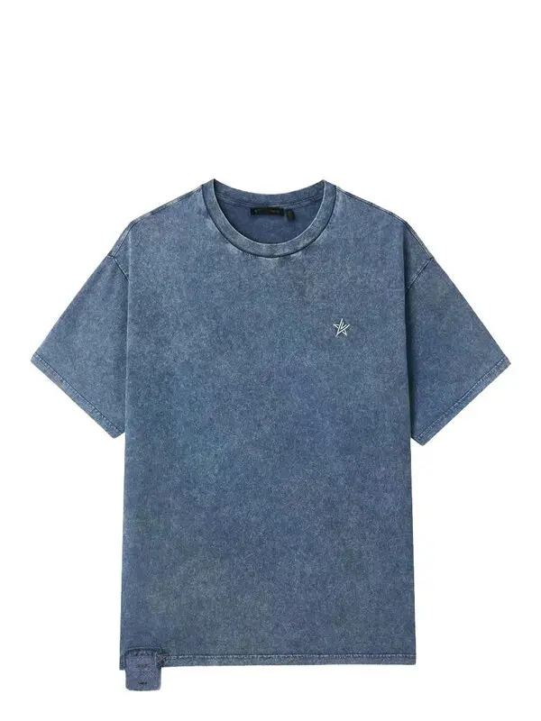 FIVE CM Star-appliqué T-shirt - Blue