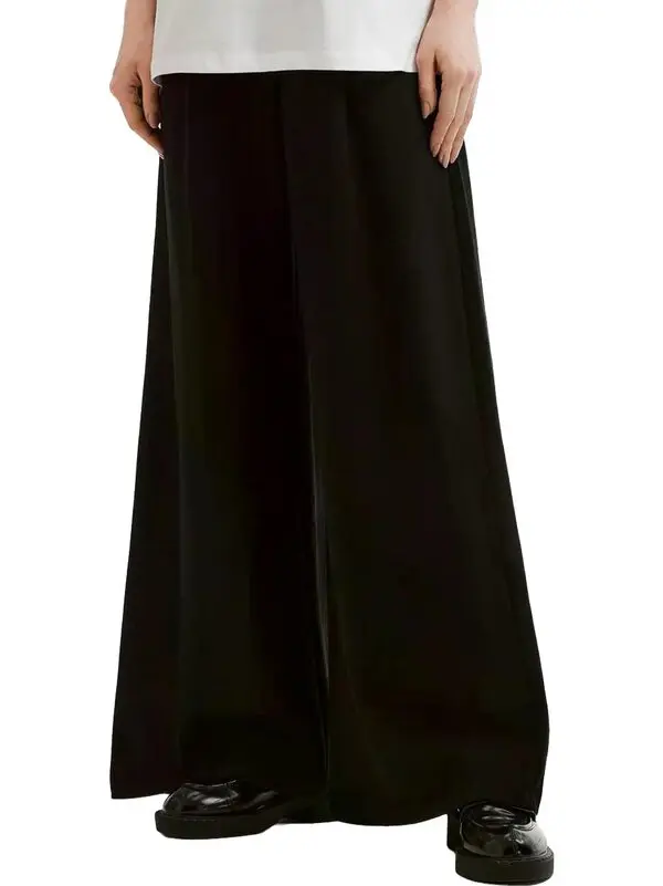 TOUT A COUP Wide-leg Trousers - Black