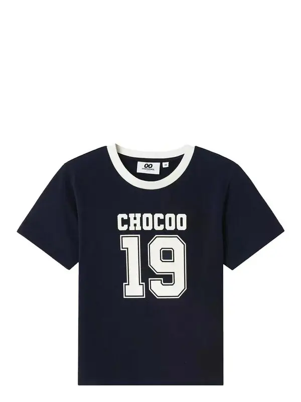 CHOCOOLATE Graphic T-shirt - Blue