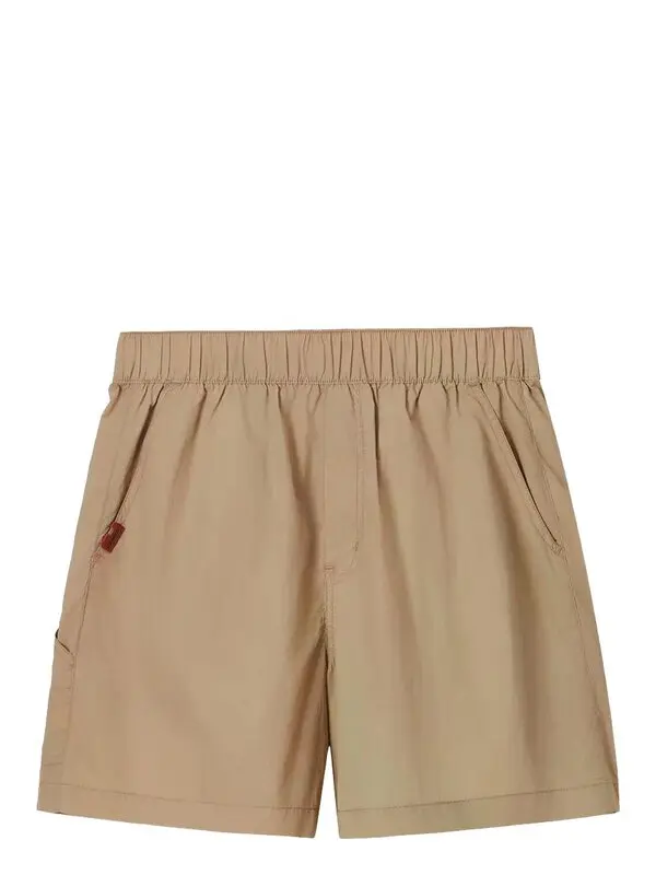 CHOCOOLATE Logo-patch Shorts - Neutrals