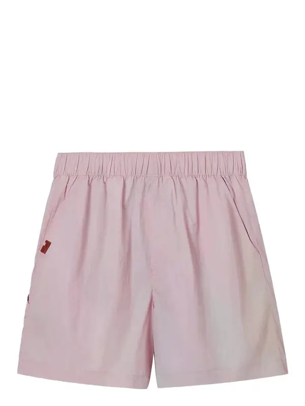 CHOCOOLATE Logo-patch Shorts - Pink