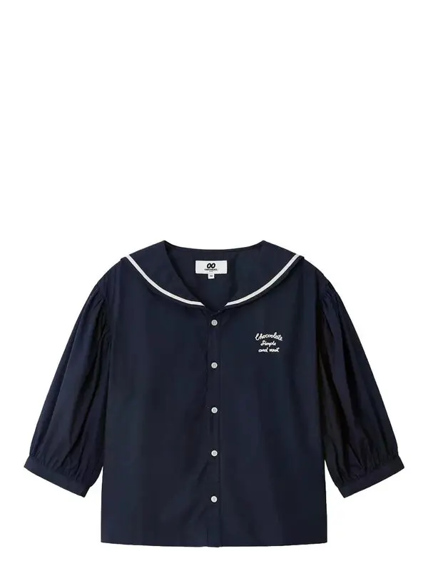 CHOCOOLATE Buttoned Shirt - Blue