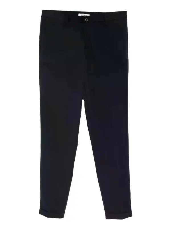 Imperial Cuffed-hem Trousers - Blue