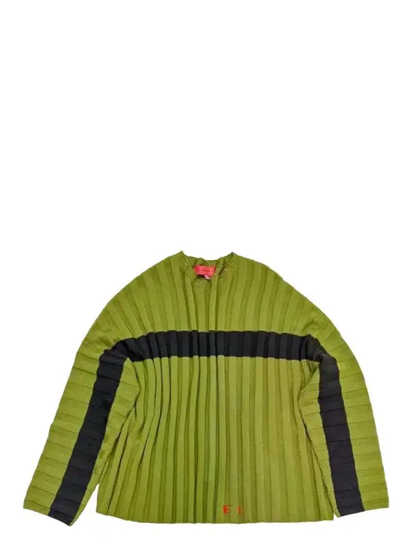 Eckhaus Latta Keyboard Ribbed Sweater - Green