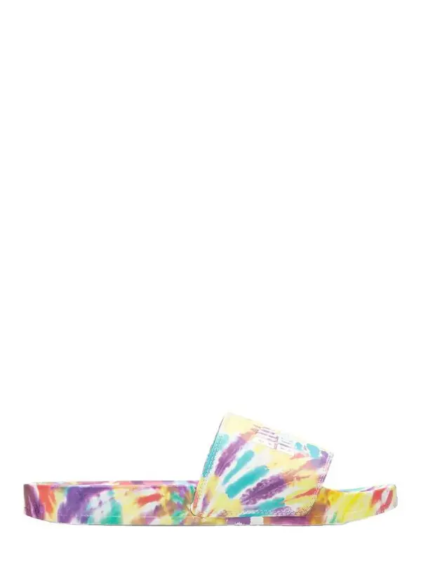BILLIONAIRE BOYS CLUB Bb Space Walk Tie-dye Slides - Yellow