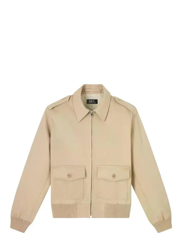 A.p.c. Milesa Button Pockets Jacket - Neutrals