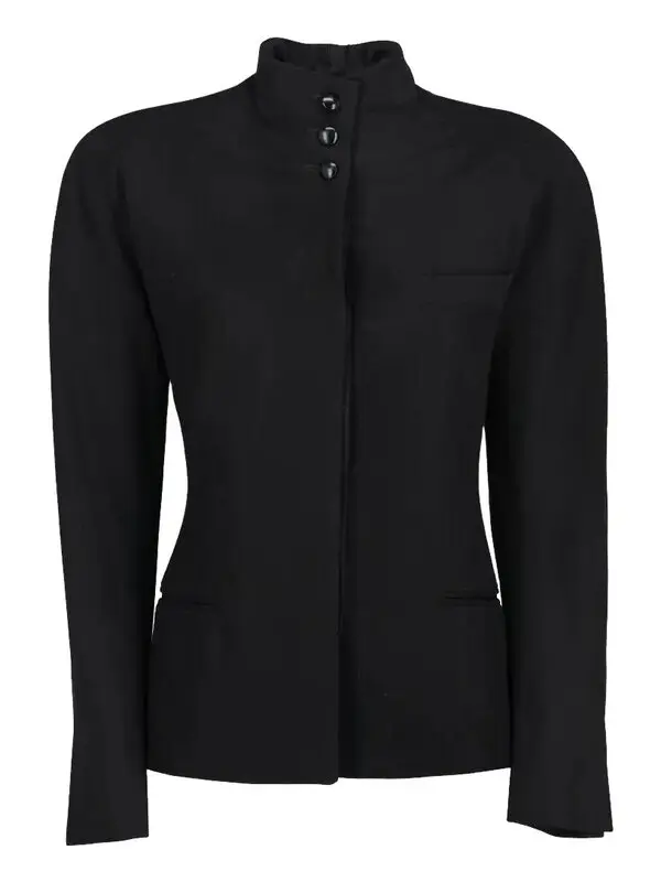 Giorgio Armani Button-up Jacket - Black