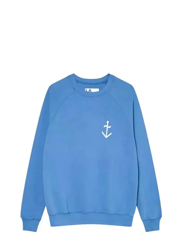 LA PAZ Logo-detail Sweatshirt - Blue