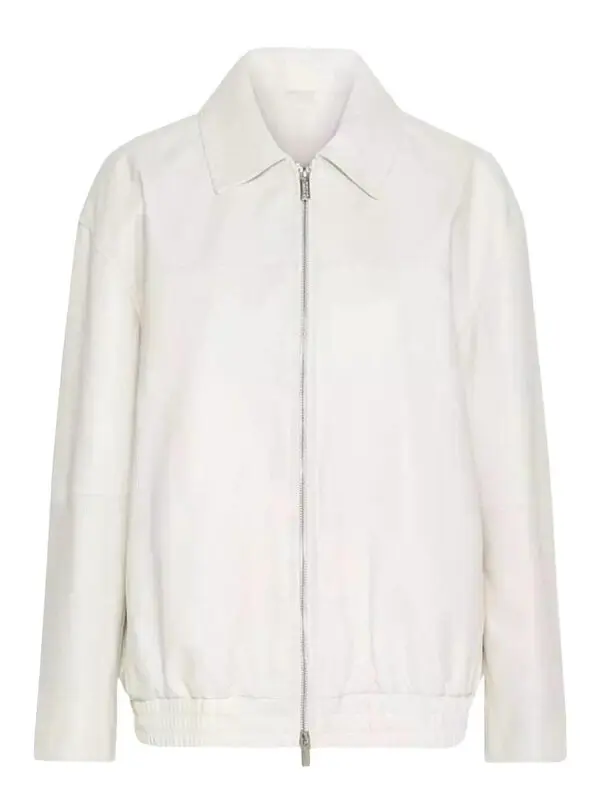 Marella Zip-up Jacket - White