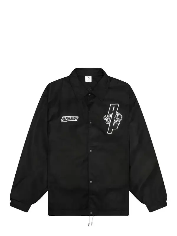 PUMA Graphic Coaches Jacket - Black