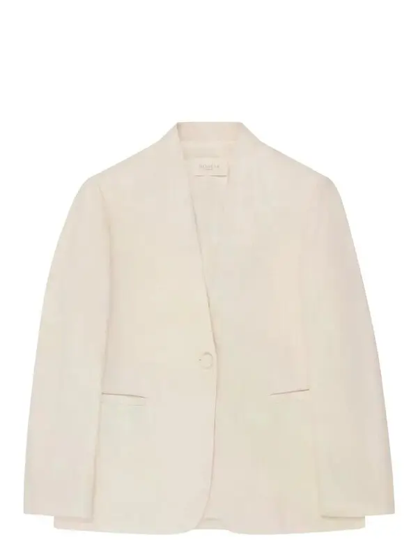 Montedoro Linen Blazer - Neutrals
