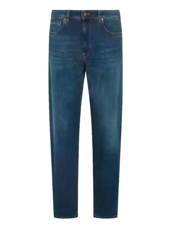 Incotex Five-pocket Jeans - Blue