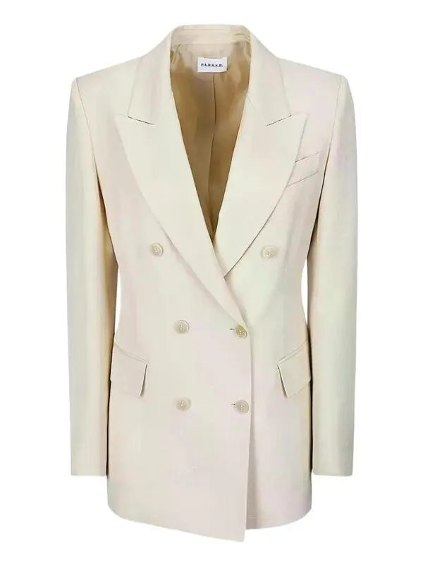 P.a.r.o.s.h Double-breasted Blazer - Neutrals