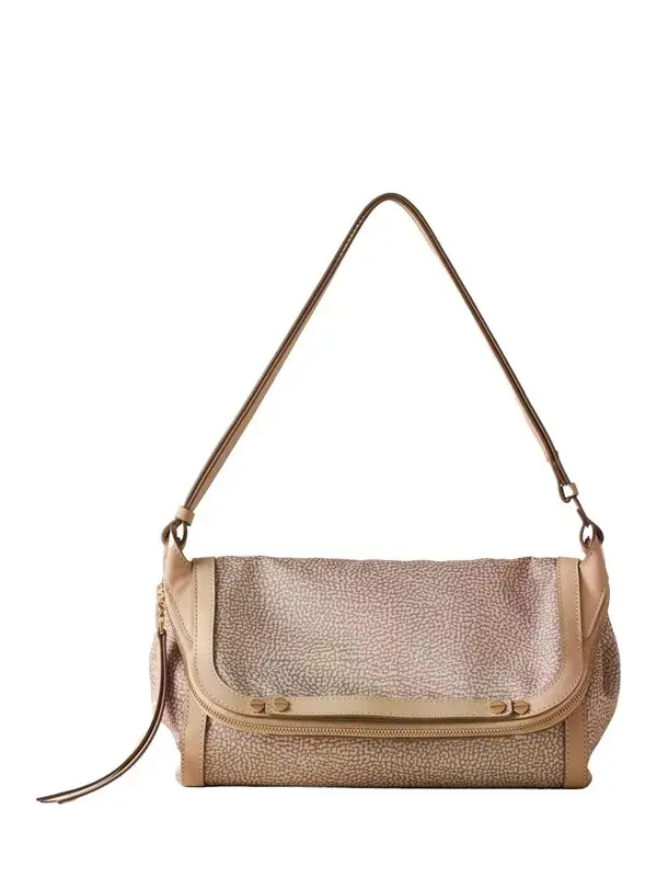 Borbonese Small Frame Shoulder Bag - Neutrals