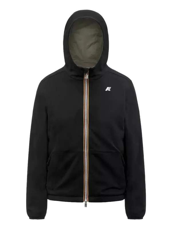 K-WAY Jake Reversible Jacket - Black
