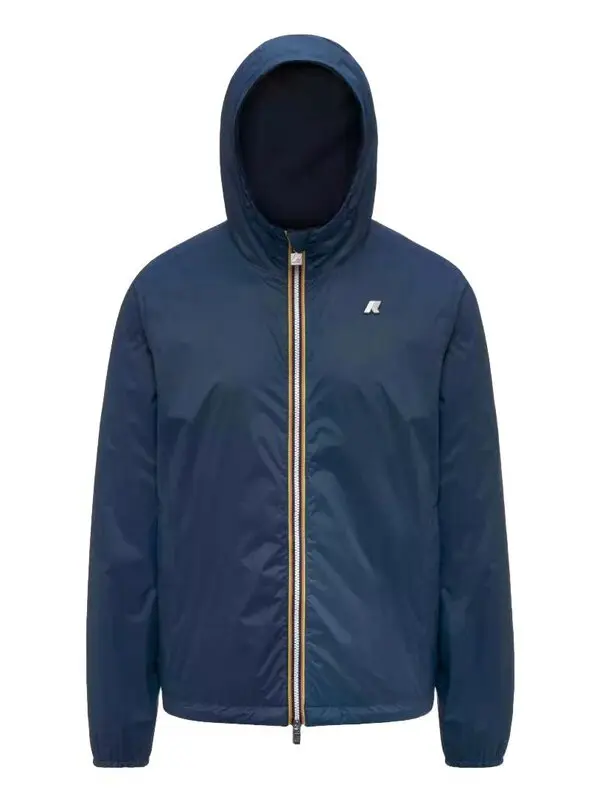 K-WAY Zip-up Hooded Jacket - Blue