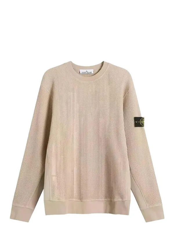 Stone Island Logo-patch Sweater - Neutrals