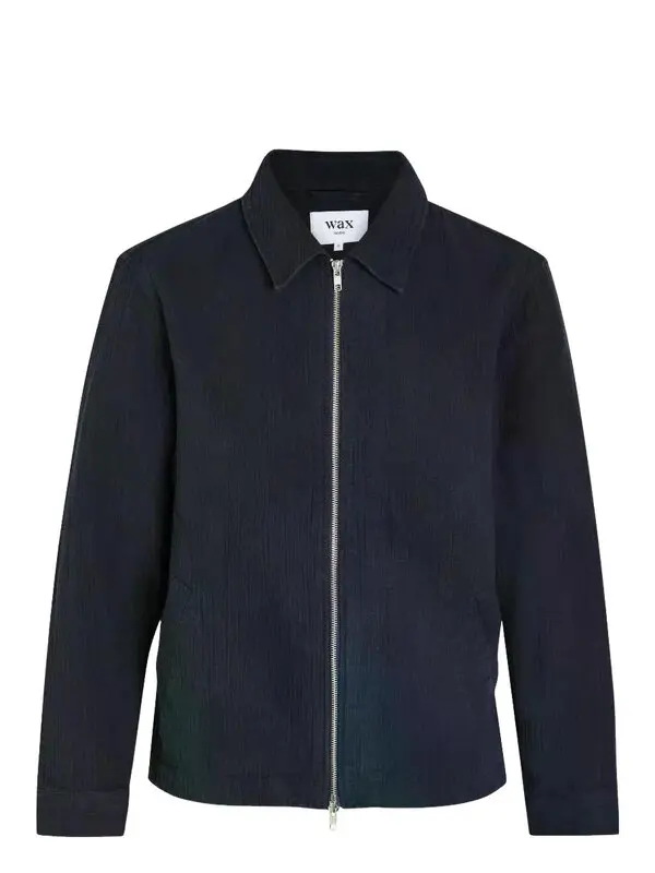 WAX LONDON Eldon Zipped Jacket - Blue
