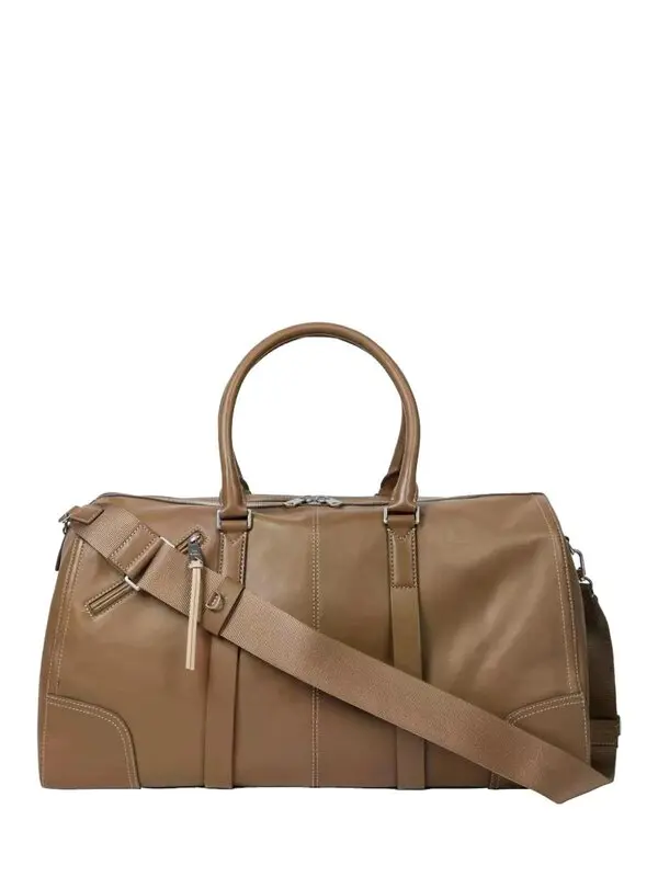 Paul Smith Zip-fastening Leather Holdall - Brown