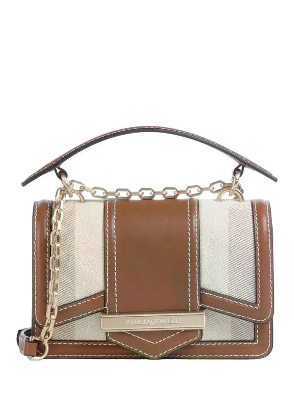 Karl Lagerfeld K/nova Shoulder Bag - Brown