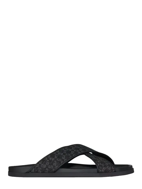 Givenchy Crossed-strap Sandals - Black