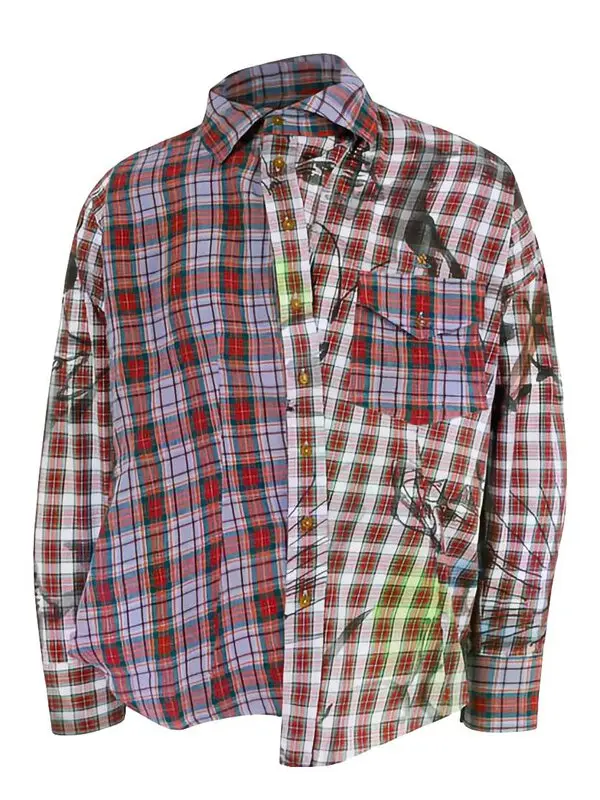 VIVIENNE WESTWOOD Chaos Cotton Shirt - Red