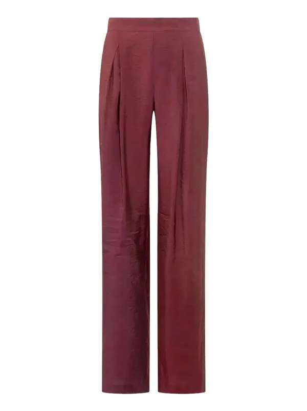 LE SULLY STUDIO Pleated Trousers - Red