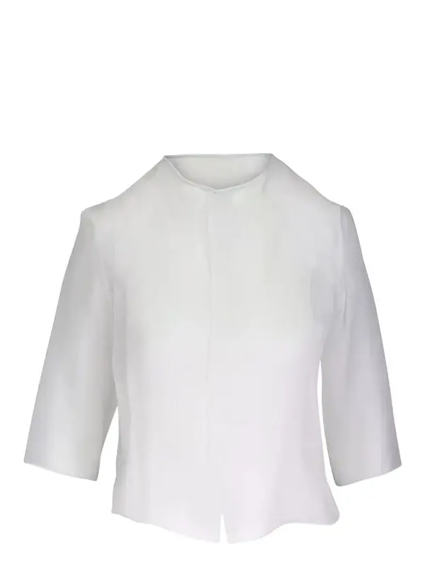PETER COHEN Short-sleeved Blouse - White
